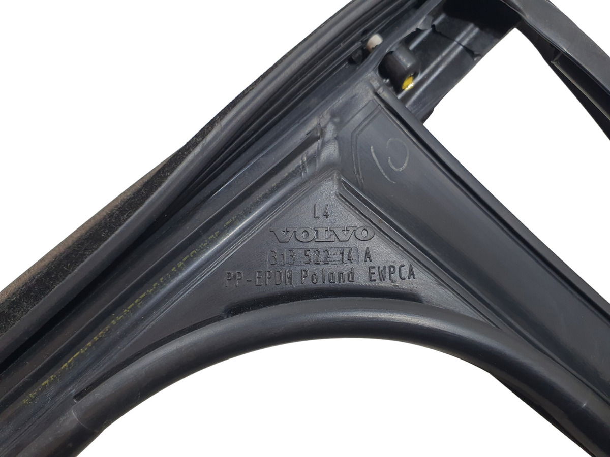 Borracha Guarnição Volvo Xc60 T5 2014 2017 Traseira Esquerda Preto